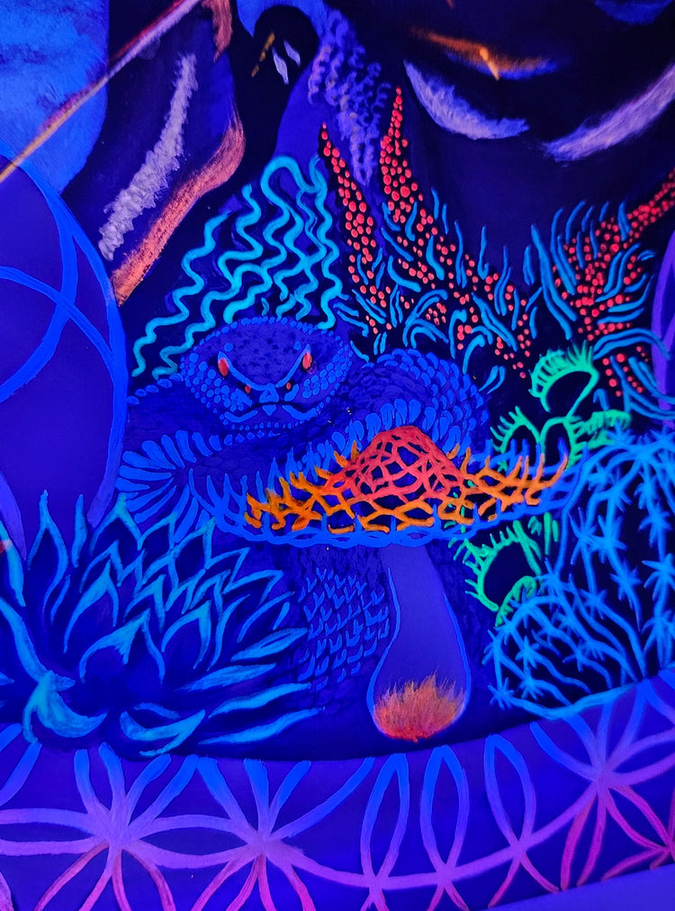 'The Drip' UV-reactive Print (LIMITED EDITION) – torinagayart