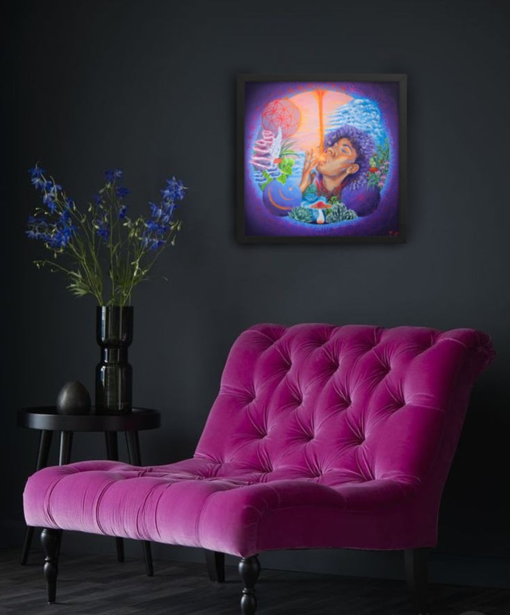 The Drip - Print on Matte Paper (16"x16") – torinagayart